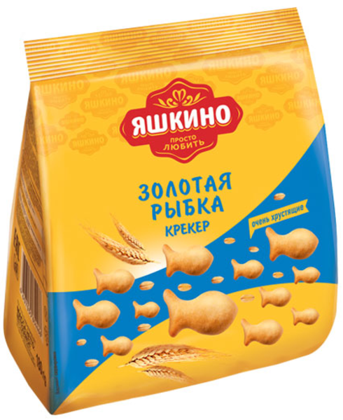 Крекер «Золотая рыбка» «Яшкино», 180 г - купить по цене производителя с ...