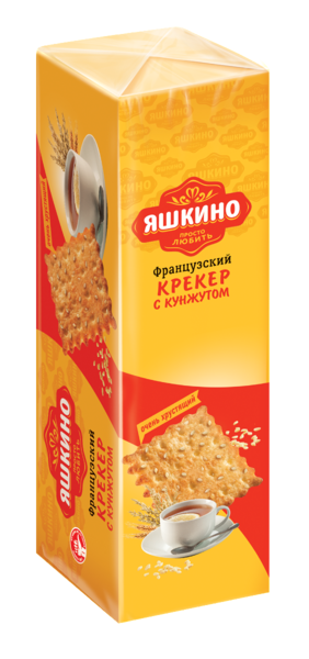 Крекер «Французский» «Яшкино» с кунжутом, 185 г – купить по приятной ...