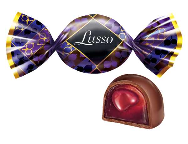 Конфеты Lusso со вкусом черной смородины – купить по приятной цене с ...