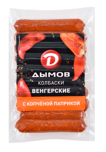 Колбаски «Дымов» Венгерские полукопченые, 240 г – купить по приятной ...