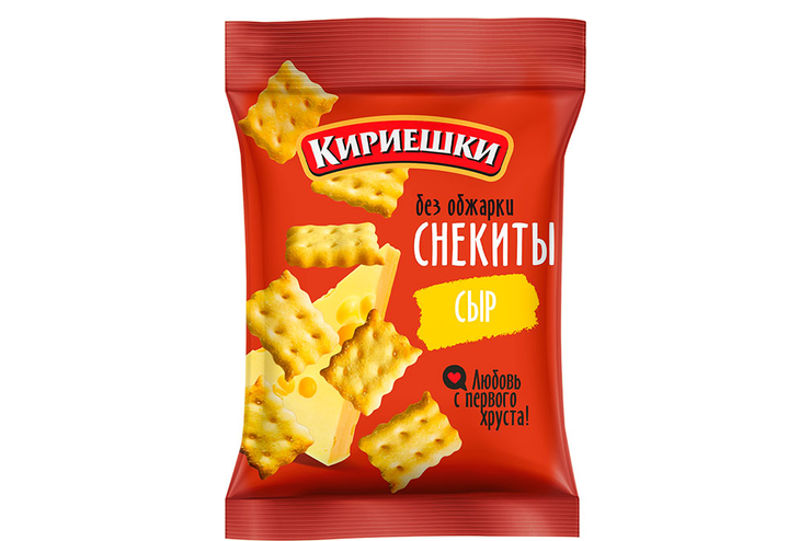 Снекиты «Сыр» «Кириешки», 60 г - купить по цене производителя с ...