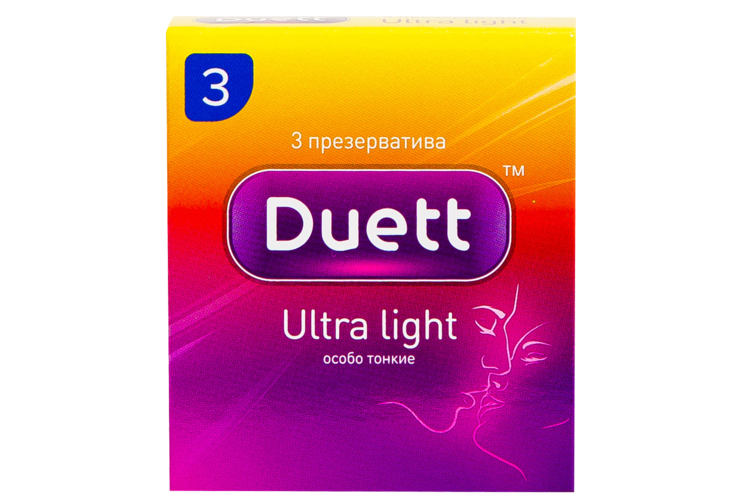 Презервативы «Duett» Ultra Light №3 – купить по приятной цене с ...
