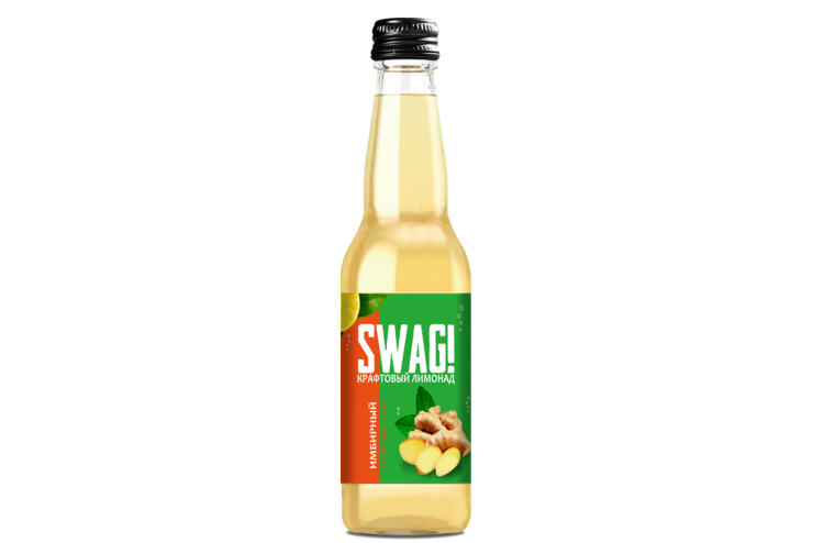 Лимонад крафтовый «SWAG!» Имбирный, 330 мл – купить по приятной цене с ...