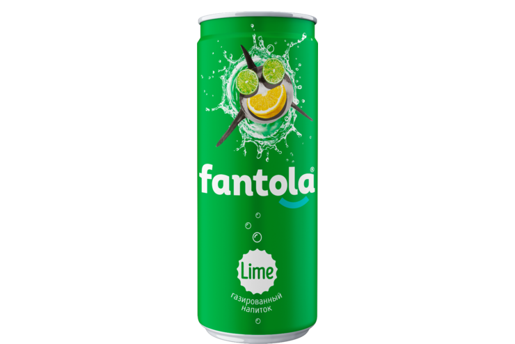 Лимонад «Fantola» Лайм, 330 мл – купить по приятной цене с доставкой на ...