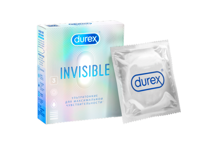 Презервативы «durex Invisible №3 купить по приятной цене с доставкой