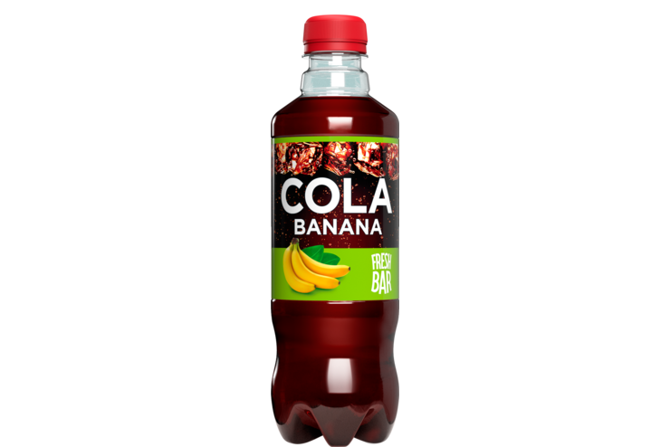 Напиток газированный «Fresh Bar» Cola Banana, 480 мл – купить по ...