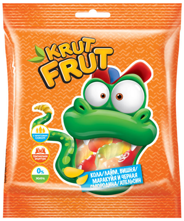 Мармелад жевательный в виде забавных змеек «KrutFrut», 70 г - купить по цене производителя с ...