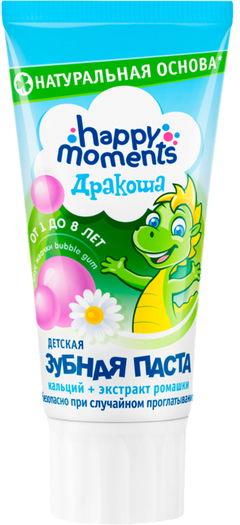 Зубная паста «Дракоша» со вкусом Bubble-gum, 60 мл – купить по приятной ...