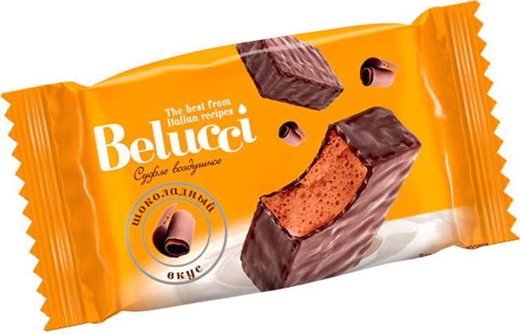 Конфета с шоколадным вкусом «Belucci» (коробка 1,2 кг) - купить по цене ...