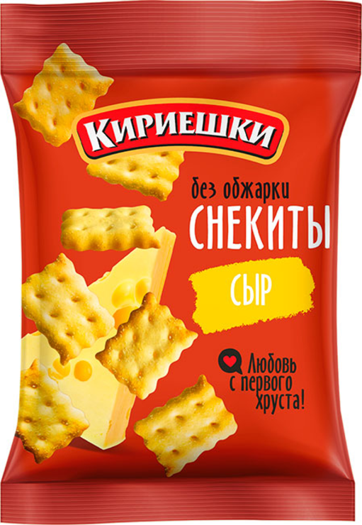 Снекиты «Сыр» «Кириешки», 60 г - купить по цене производителя с ...