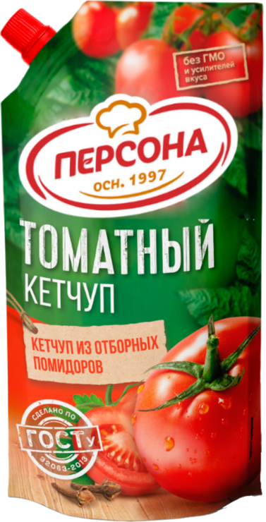 Кетчуп «Персона» Томатный, 350 г – купить по приятной цене с доставкой ...
