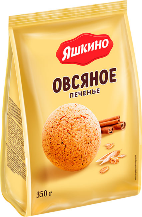 Печенье «Овсяночка», сдобное «Яшкино», 350 г - купить по цене ...