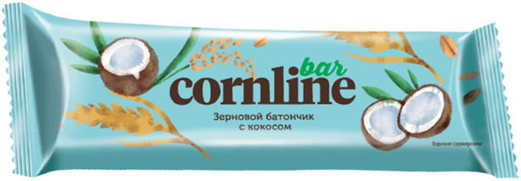 Зерновой батончик с кокосом «Cornline», 30 г - купить по цене ...