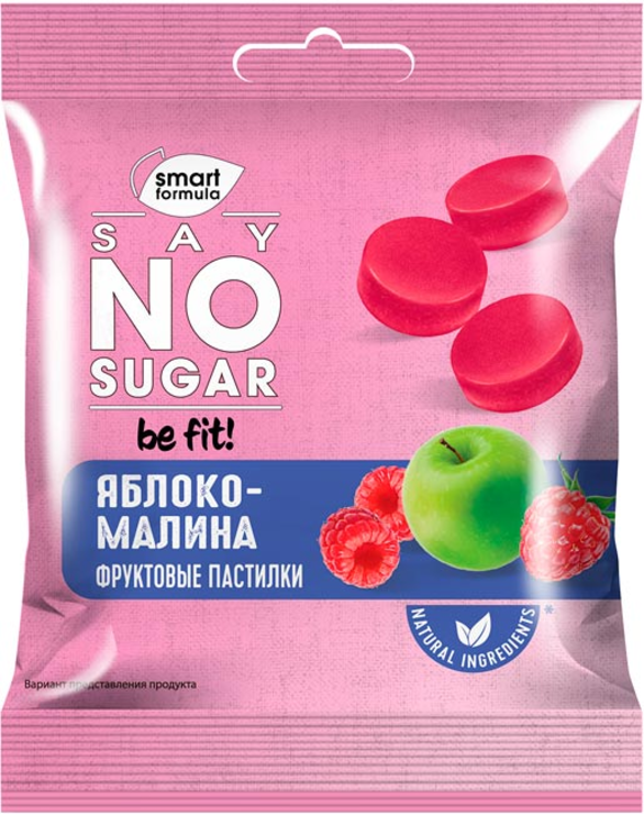 Фруктовые пастилки «Яблоко-малина» «Smart Formula», 30 г - купить по ...