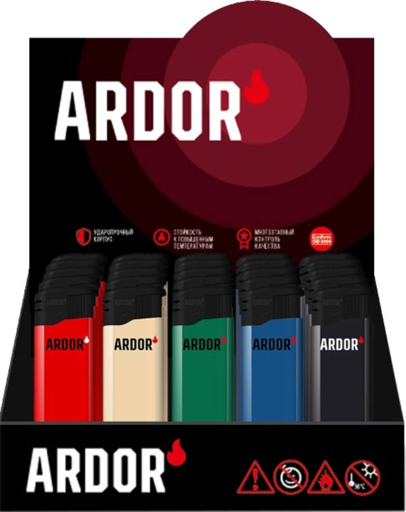 Многоразования зажигалка ARDOR А-2 (пьезо), 18 г - купить по цене ...